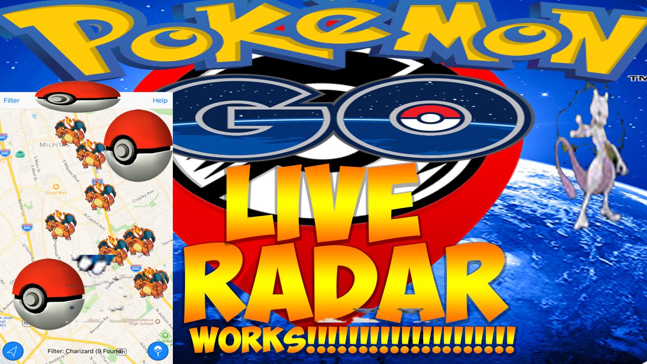 POKEMON GO LIVE POKE RADAR THAT WORKS ( IOS & ANDROID) NEW TRACKING ...
