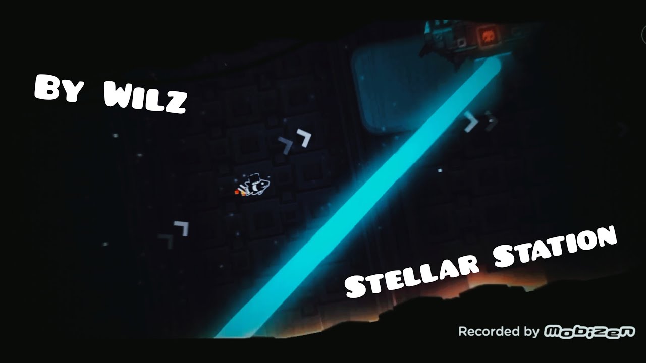 Stellar Station All Coins By Wilz #geometrydash - YouTube
