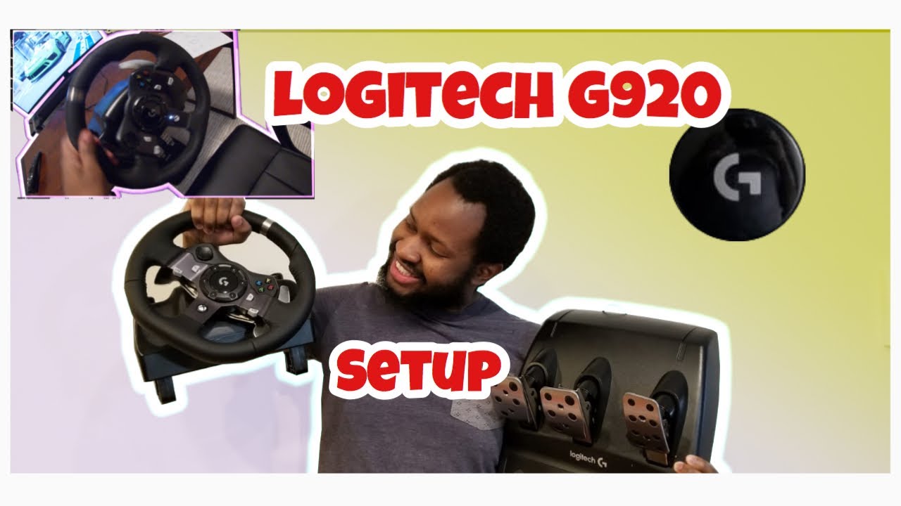 Logitech G920 Steering Wheel and Pedal Set Up in 2020 | Honest ...