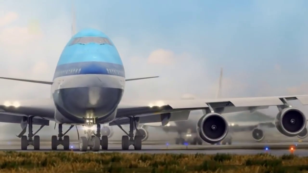 KLM Flight 4805 Pan Am Flight 1736 Crash Animation (TENERİFE) - YouTube