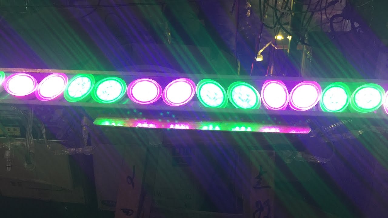 rgb led amusement park rides lighting - YouTube