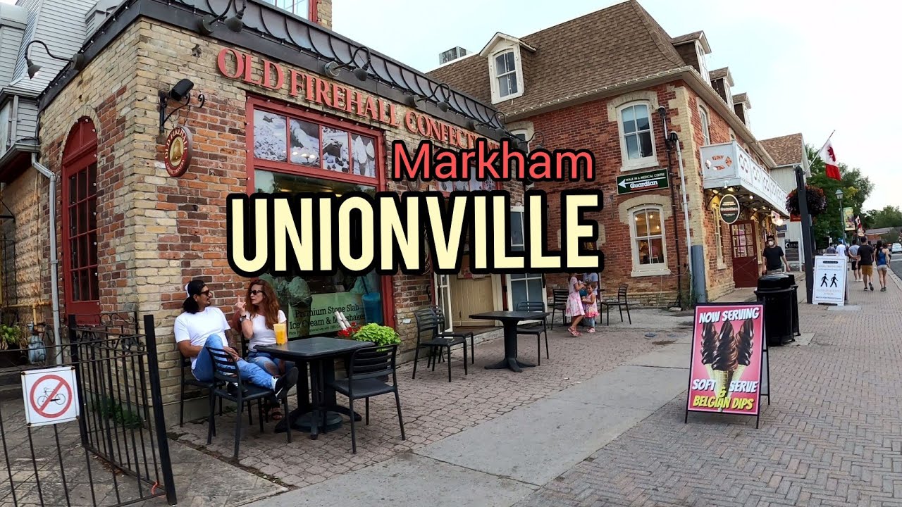 Walk in Unionville Markham, Main Street Unionville,Toronto - YouTube