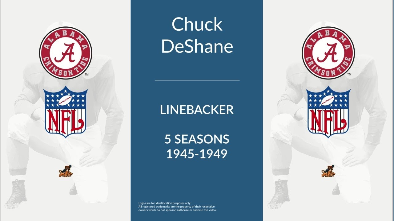 Chuck DeShane: Football Linebacker, Quarterback, and Guard - YouTube
