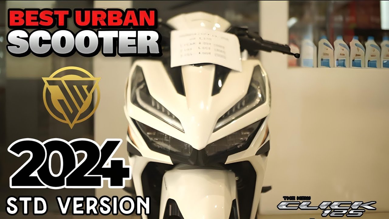 2024 HONDA CLICK 125 v3 | STD PEARL ARCTIC WHITE - YouTube