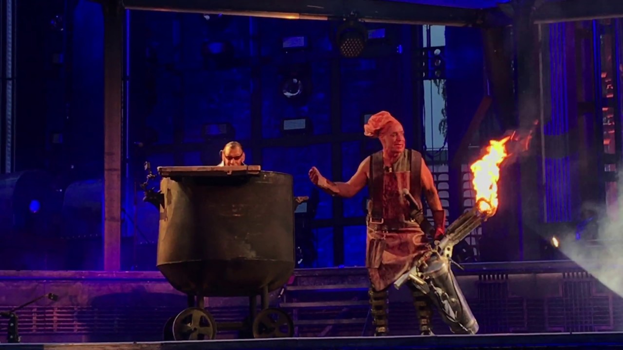 Rammstein - Mein Teil Live @ Ratina Stadion, Tampere 10/8/2019 - YouTube