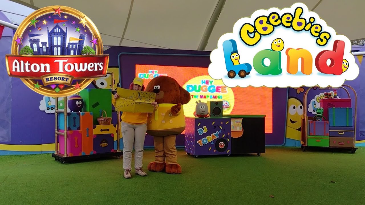 Hey Duggee Live: The Map Badge CBeebies Land 2023 at Alton Towers ...