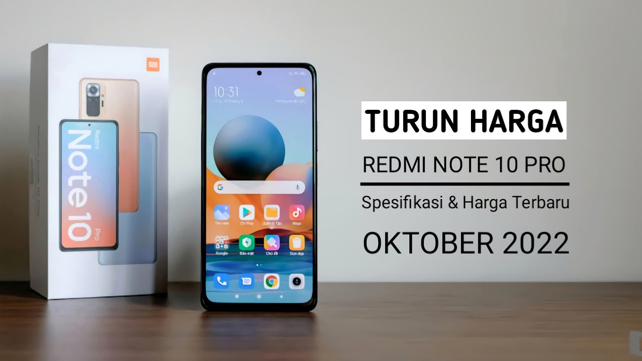 Update Harga || Harga Terbaru Xiaomi Redmi Note 10 Pro Oktober 2022 ...
