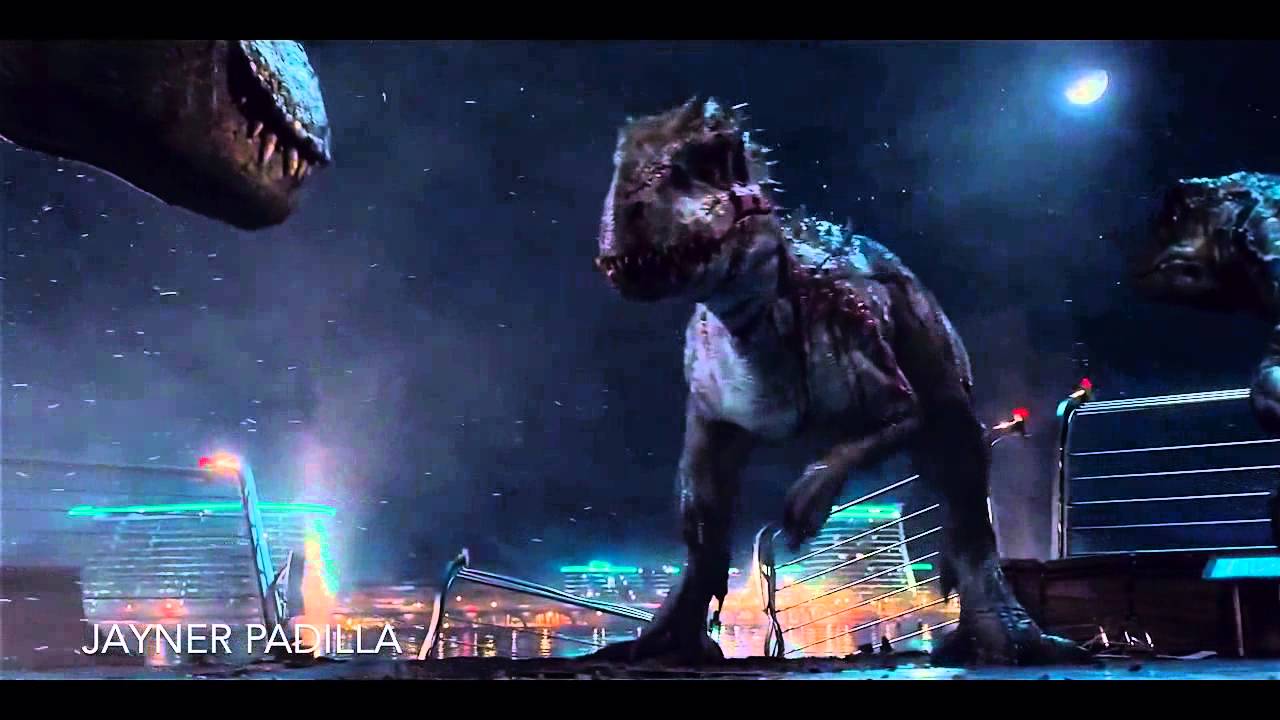 Copy of Jurassic World Trex Vs Irex Fight - YouTube