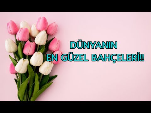 DÜNYANIN EN GÜZEL BAHÇELERİ!!🌷🌹🌺