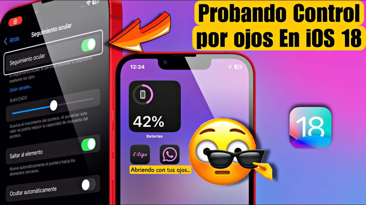 Probamos Control por Ojos en iOS 18 - YouTube