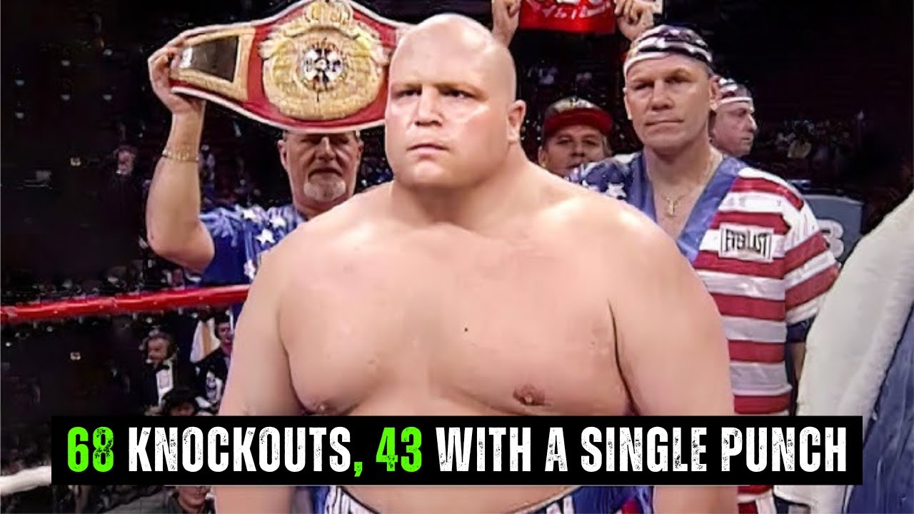 ABSOLUTE POWER! EXPLOSIVE PUNCH of Eric "Butterbean" that DESTROYS his ...