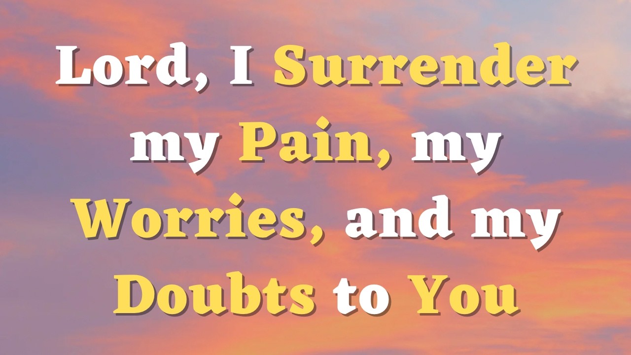 Say this Powerful Prayer for Healing and Deliverance - A Healing Prayer ...