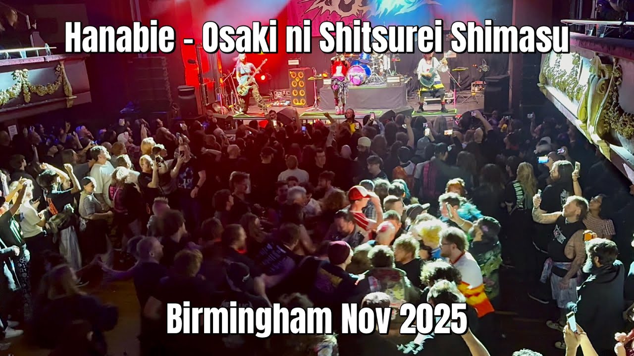 Hanabie - Osaki ni shitsurei shimasu (4K60) at Birmingham 2025 - YouTube