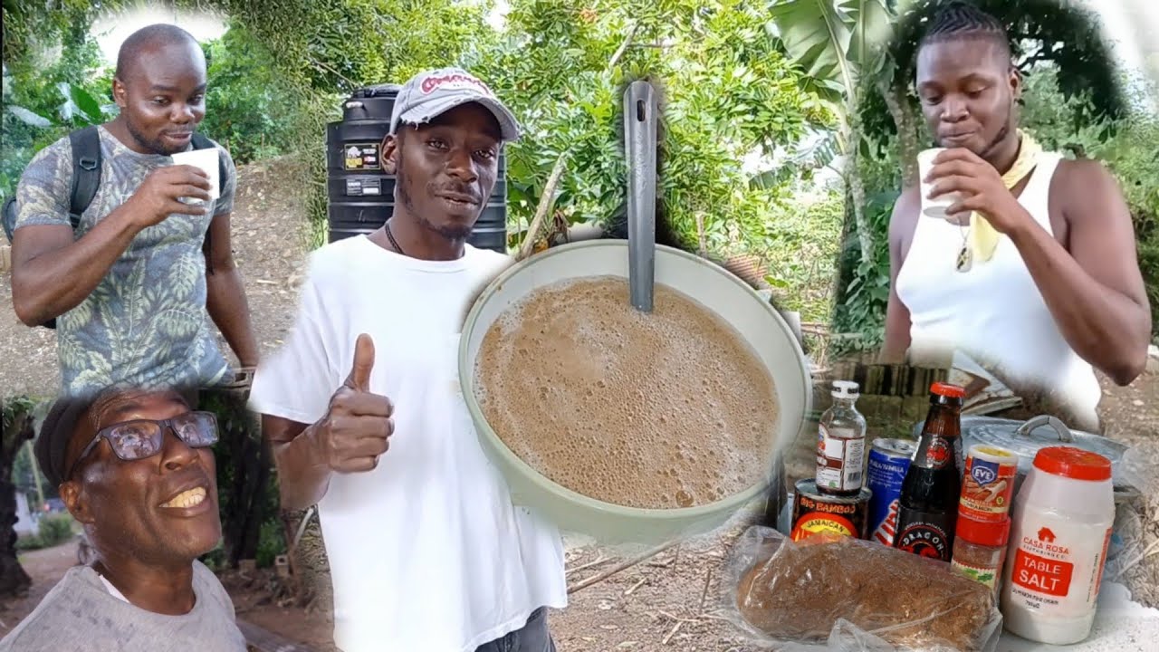 THE JAMAICAN RASTA MAN YAM PUNCH || EVERYONE RUSHED FOR IT !! 😂🥔🔥🇯🇲 ...