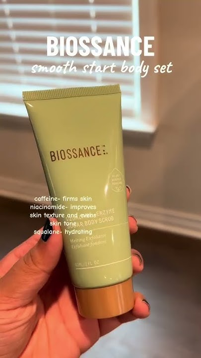 BIOSSANCE smooth start body set! #biossance #skincare #sephora - YouTube
