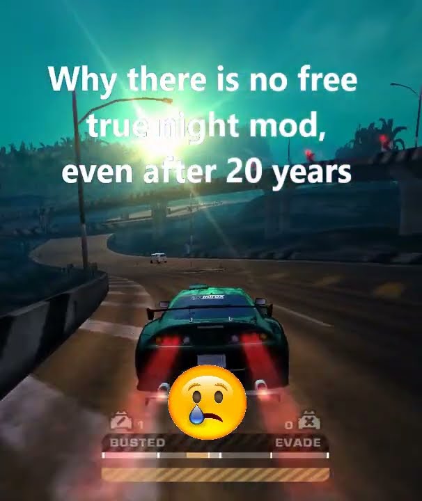 Need For Speed Most Wanted Night Mod | #shorts #nfsmostwanted #gaming # ...