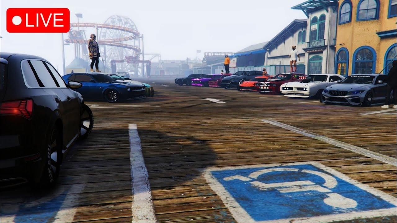 GTA 5 ONLINE LIVE CAR MEET🚘| CAR SHOW🔥| DRAGS | CRUISE Ps4💯 - YouTube