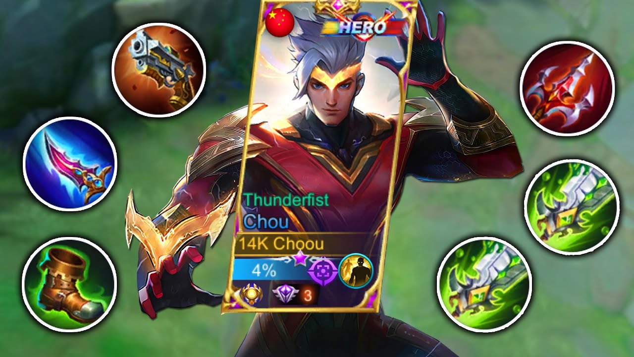 Chou users, Try this CHOOU 1 HIT BUILD!! 🔥 - YouTube