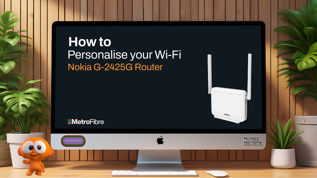Personalising your Wi-Fi: Nokia G-2425G Router - YouTube