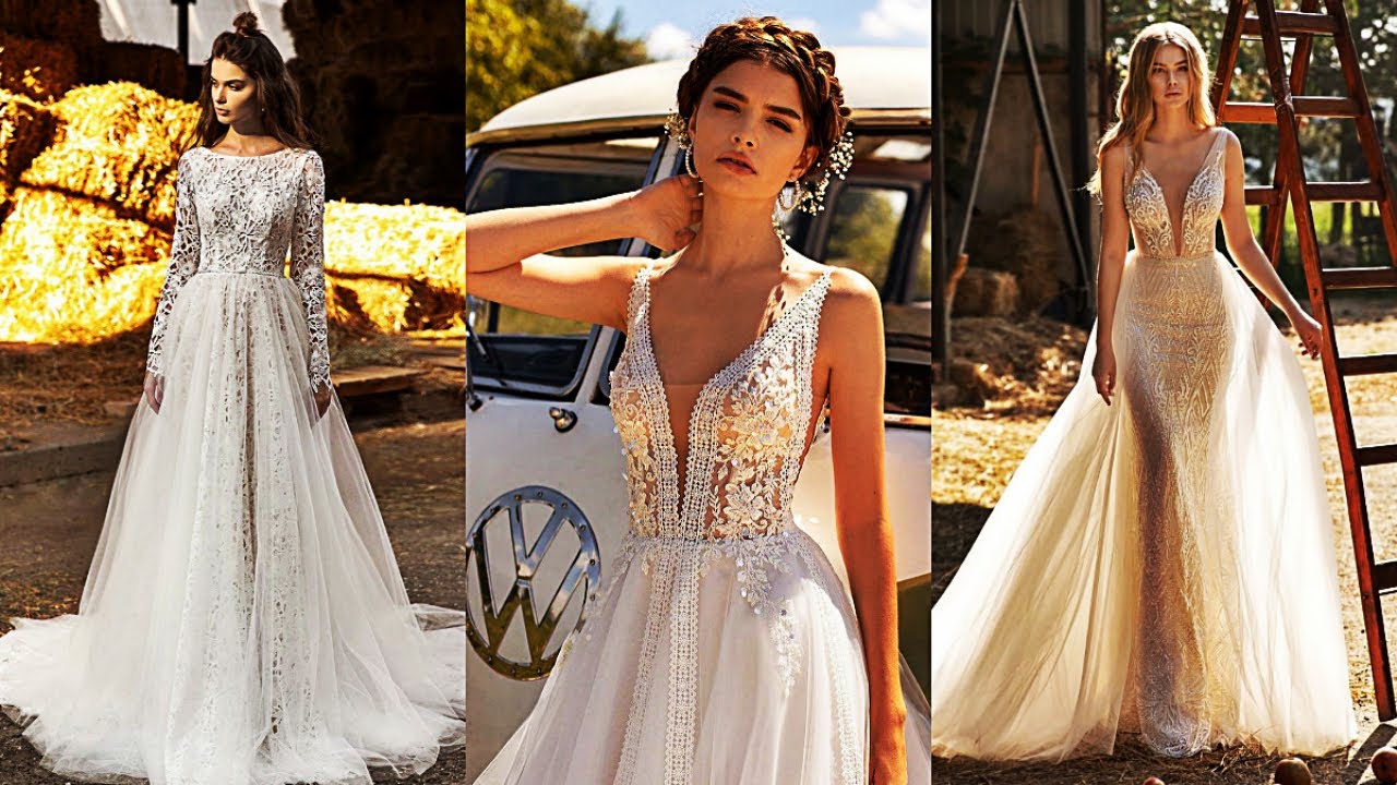 FORMAL EVENING DRESSES TRY ON - YouTube