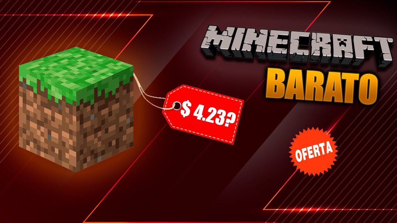 Como comprar Minecraft Barato y al mejor precio, totalmente legítimo y ...