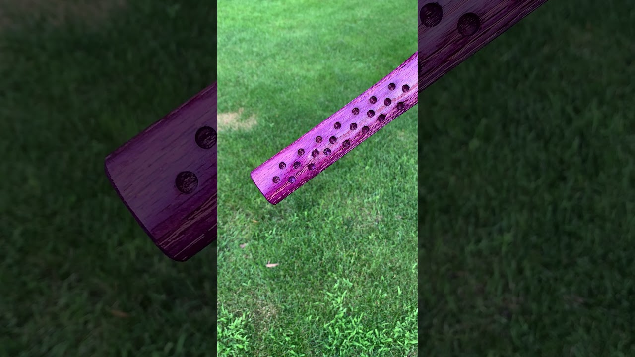 Purple Haze Throwing Axe handle color - YouTube