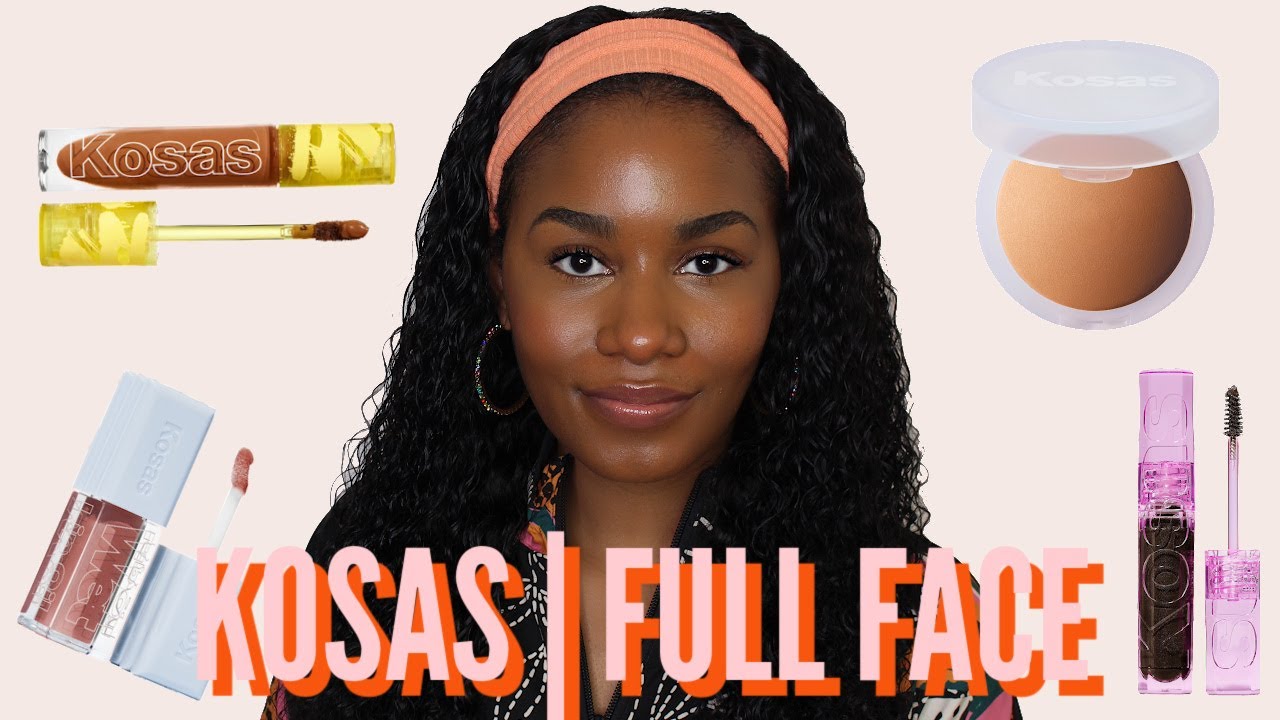 Minimal Everyday Makeup Using ONLY 8 Products ft Kosas - YouTube
