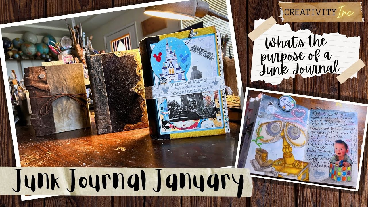 What’s the purpose of a junk journal? #junkjournaljanuary #junkjournal ...