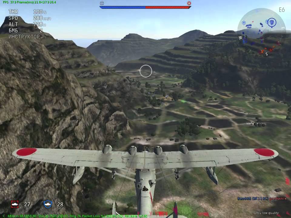 War Thunder H6K4 Японский Бомбардировщик - YouTube