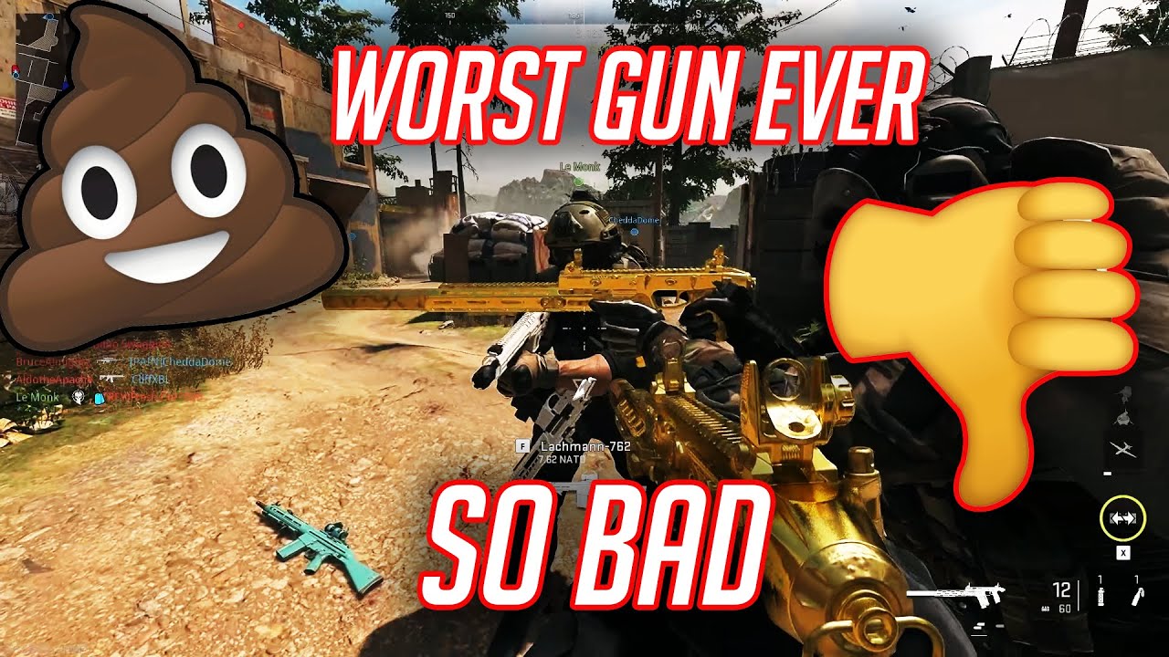 Turning The Best Gun Into The Worst Gun In Cod History - YouTube