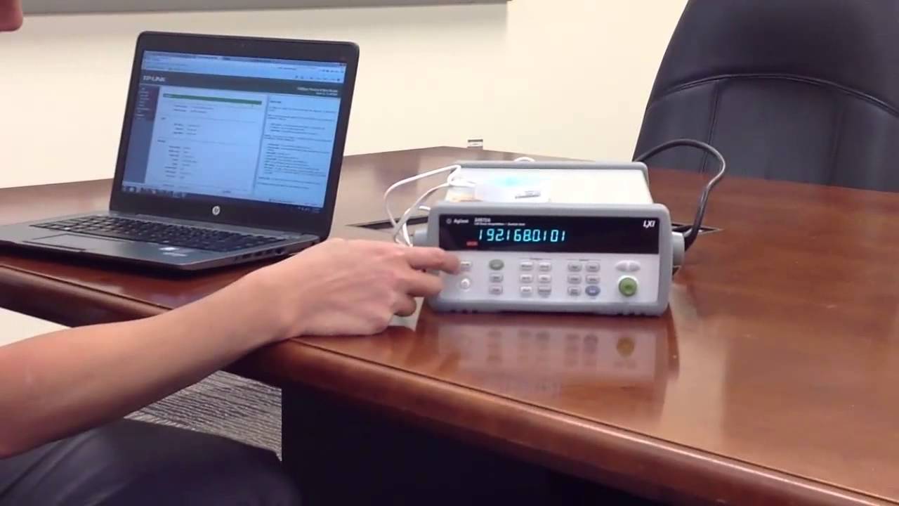 Enabling Wi-Fi on an LXI Instrument - YouTube