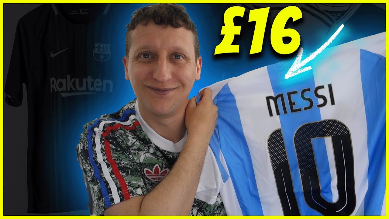 £16 for the new MESSI shirt from grkits2.com Fake football shirt review ...