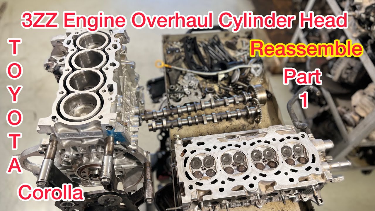 3ZZ-FE Engine Rebuild Of Toyota Corolla - YouTube