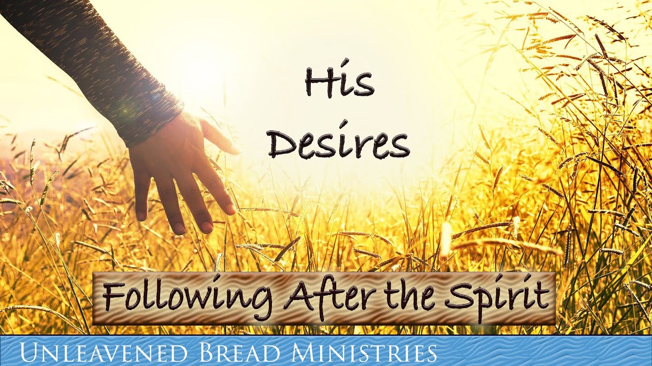 Are You Following After The Holy Spirit? - YouTube