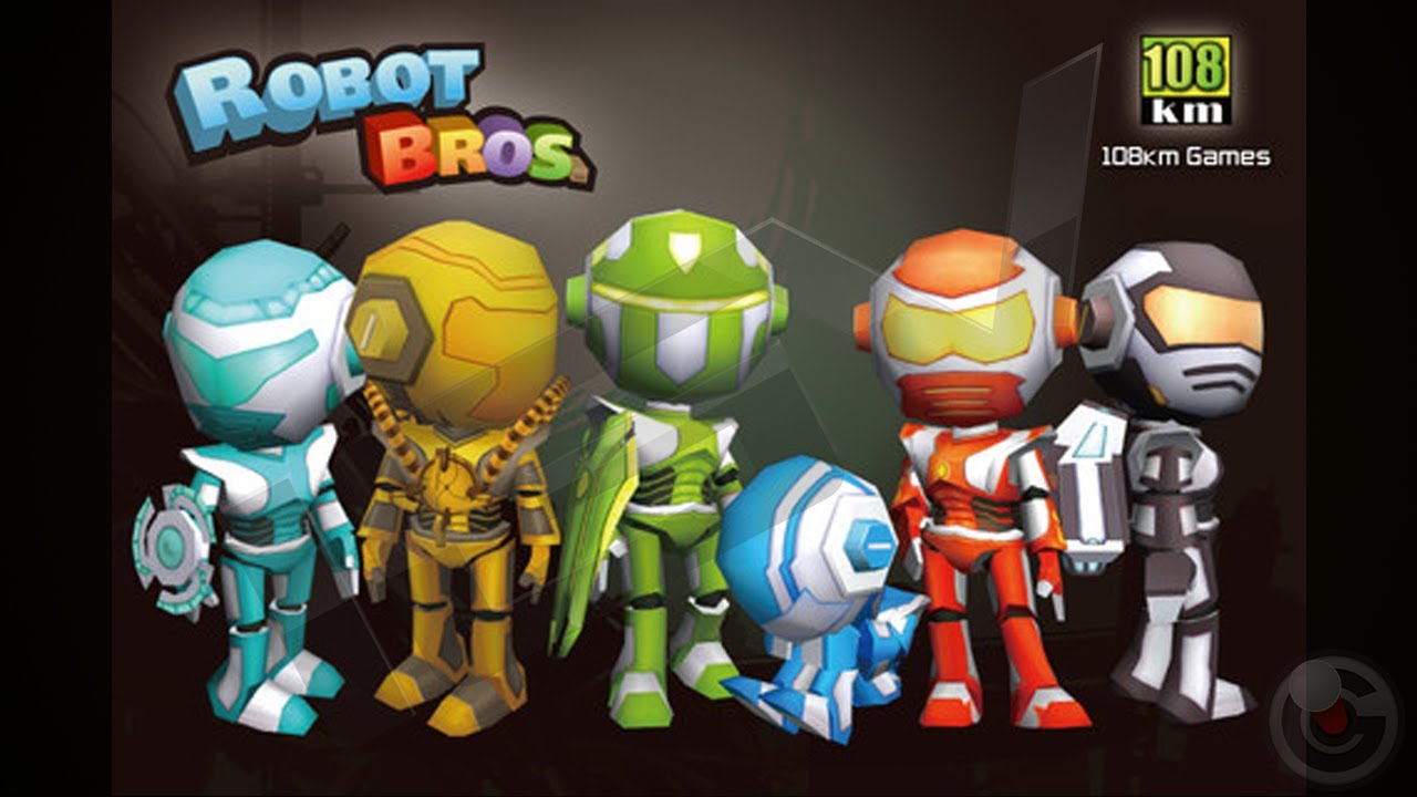 Robot Bros - iPhone & iPad Gameplay Video - YouTube