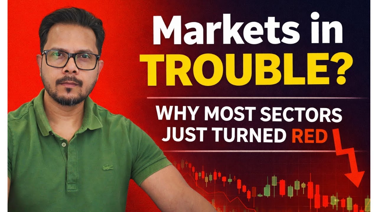 Markets in Trouble? Why Most Sectors Just Turned Red - YouTube