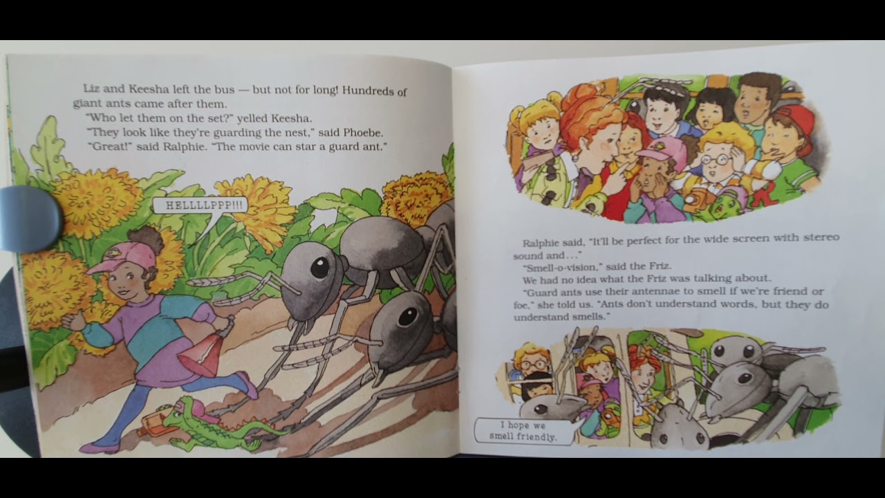 양은성 #The magic school bus gets ants in its pants! wow read aloud - YouTube