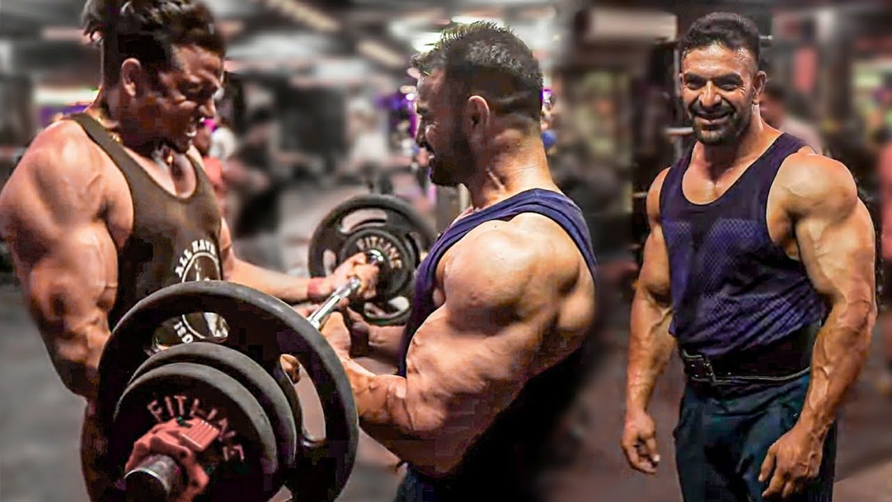 Intense Training w/ Professional Old School Bodybuilder🔥 - YouTube
