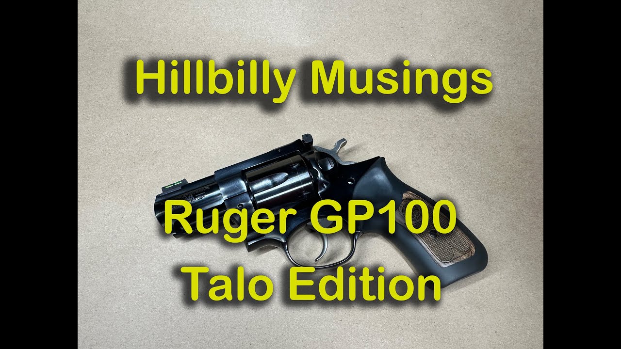 Ruger GP100 Talo Edition - 5 minute bench top review! - YouTube