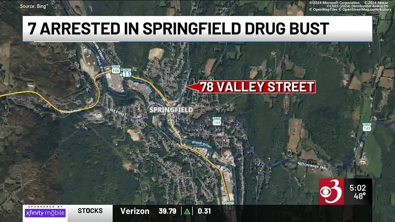7 arrested in Springfield drug bust - YouTube