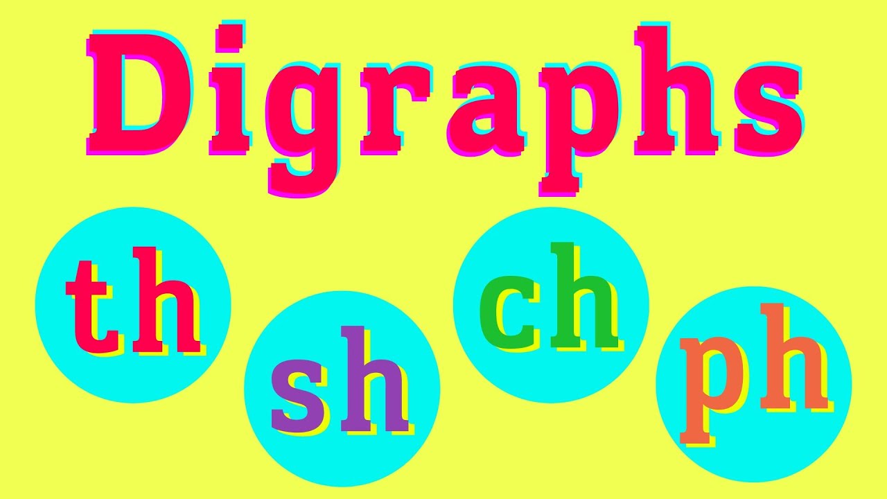 Digraphs | th - ch - ph - sh | | Phonics Video | Phonics for English Education | Диграфы - YouTube