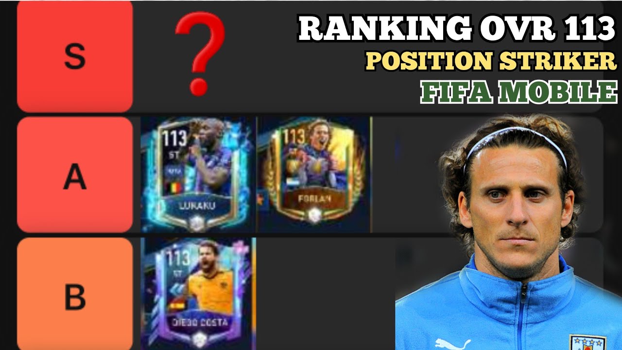RANKING OVR 113 POSITION STRIKER FIFA MOBILE FIFA MOBILE INDONESIA ...