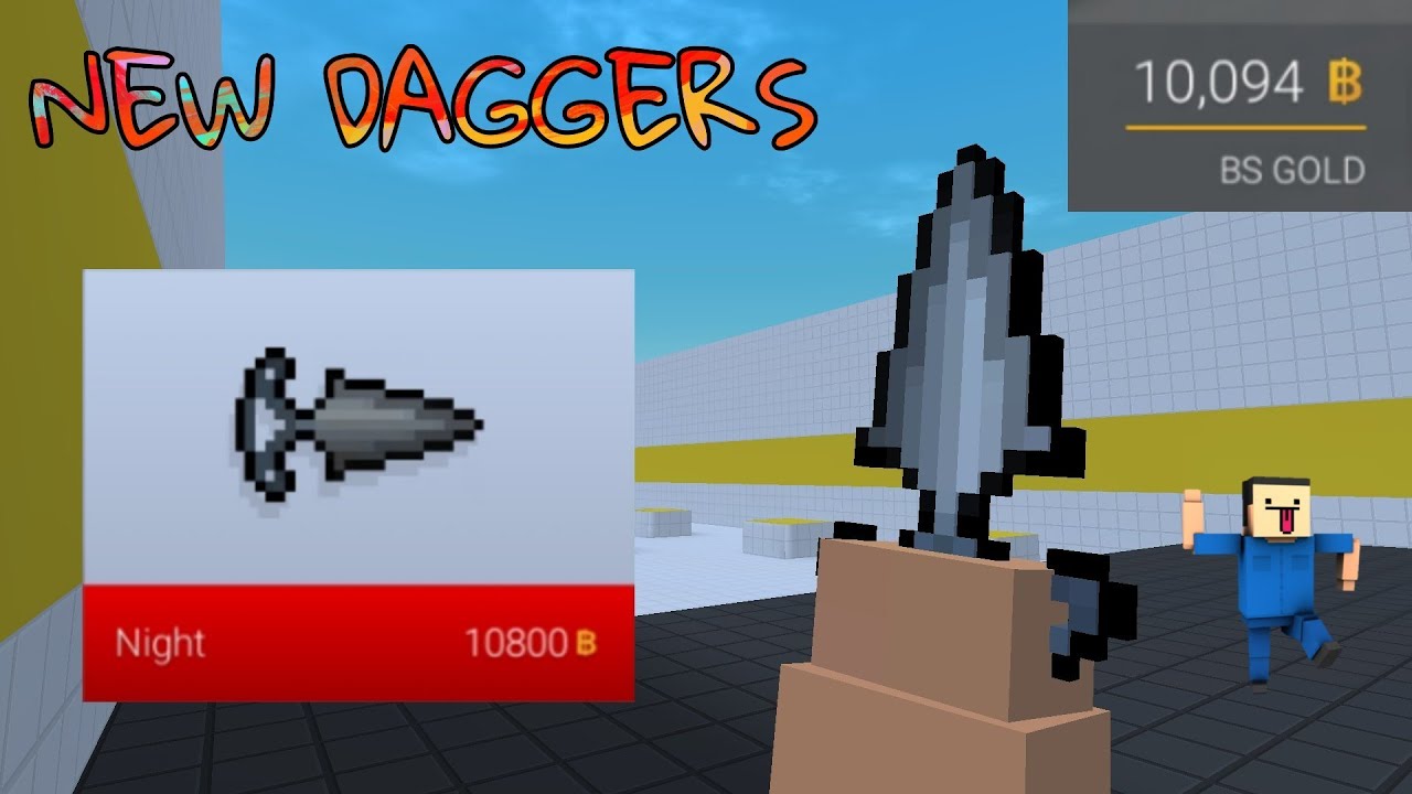 Buying a new daggers Block Strike - YouTube