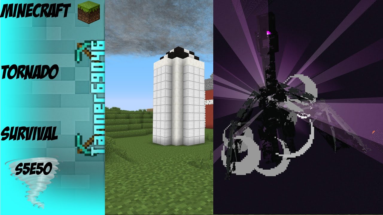 Minecraft Tornado Survival (Localized Weather Mod) S5E50 Special! - YouTube