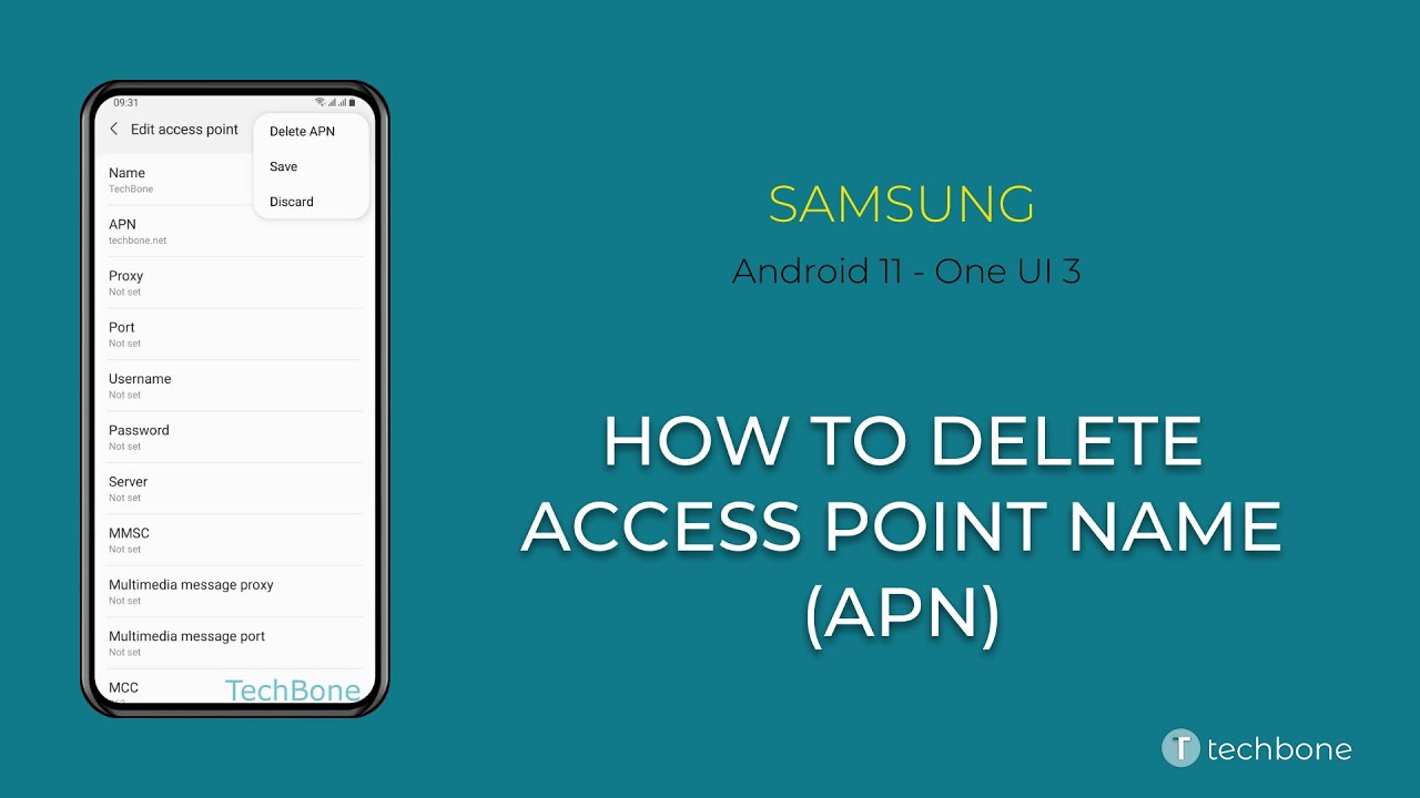 How To Delete Access Point Name APN Samsung Android 11 One UI 3 How To Delete Access Point Name APN Samsung Android 11 One UI 3
