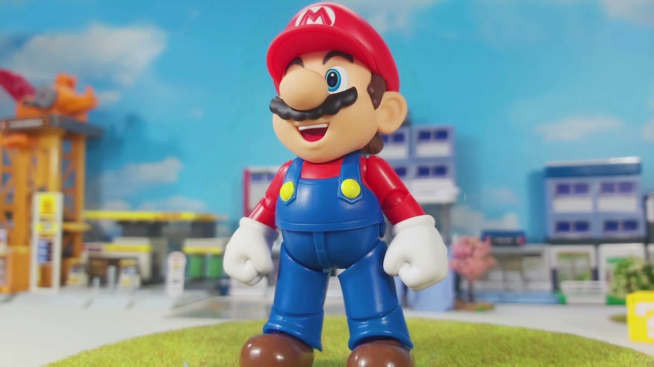 Sh Figure Mario Stop Motion Review - YouTube