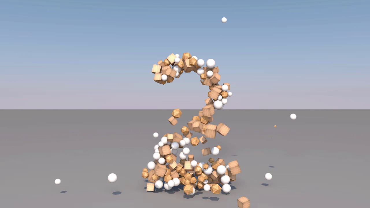 countdown 3d animation - YouTube