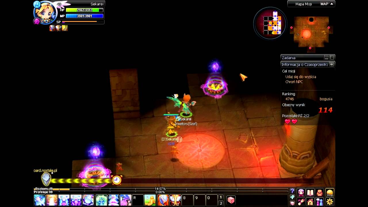 Let's Play NosTale #2 - bb i cp 49 :D - YouTube