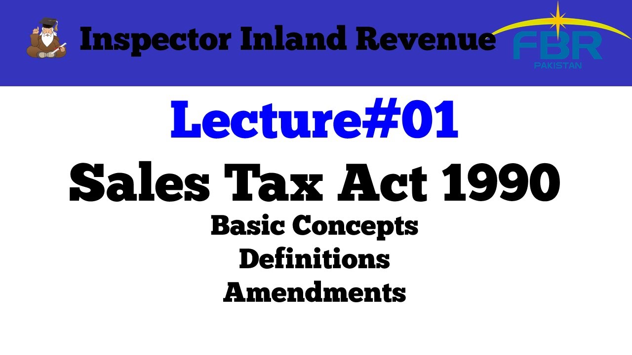 Sales Tax Act 1990 Amended Inspector Inland Revenue FBR Part 3 sales-tax-act-1990-amended-inspector-inland-revenue-fbr-part-3