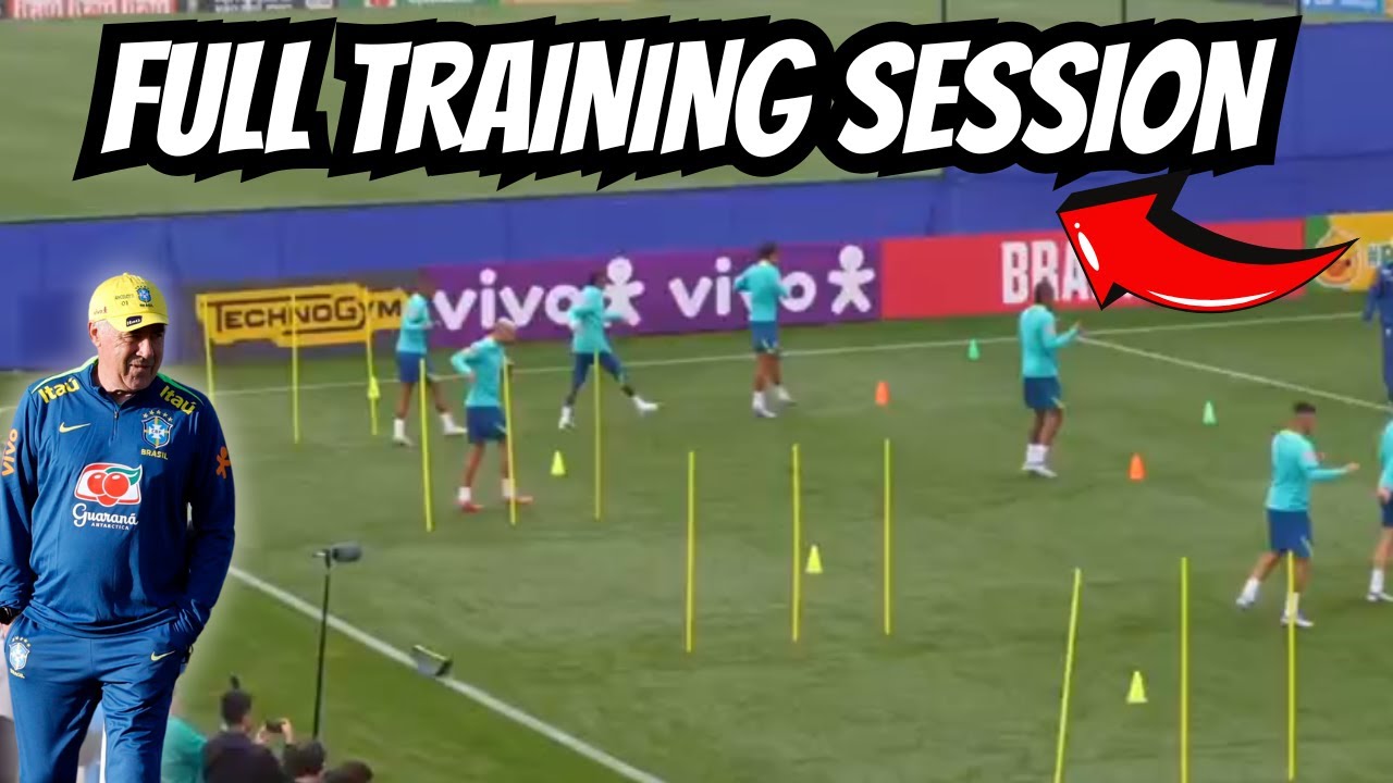 FULL TRAINING SESSION / SAQ Drills + PASSING Warm Up🔰BrazIL National ...